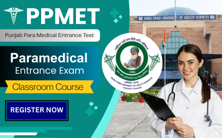 PPMET Paramedical Entrance Exam - Topper's Takk Mentors
